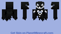 Dark Ghost Minecraft Skin