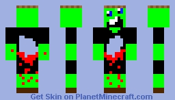 Big dumb zombie (no armor) Minecraft Skin