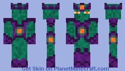 Ocean King Minecraft Skin