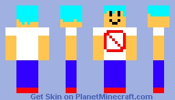 FnF bf Minecraft Skin