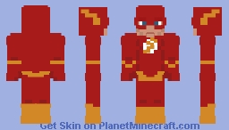 The Flash | DC Comics Minecraft Skin