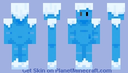 Ice Guy Minecraft Skin