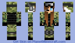 Sergent Anna Minecraft Skin