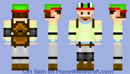 UncleAwooga6101 (frog hat) Minecraft Skin