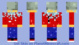 Bucket Head Minecraft Skin