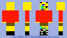 Tetris man Minecraft Skin