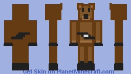 Bounty Hunter Bear Minecraft Skin