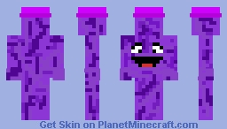 grimace Minecraft Skin