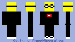 yellow Minecraft Skin