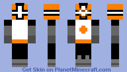 Fire knight Minecraft Skin