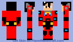 ARMOURED HERO MECHAMATO Minecraft Skin