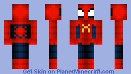 Spiderman Minecraft Skin