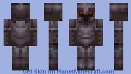 Nether warrior rework Minecraft Skin