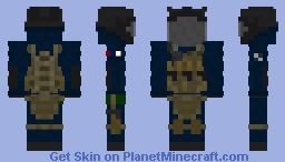Gas Mask Minecraft Skin