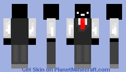 with suit Minecraft Skin