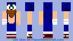 Sonic Minecraft Skin