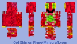 Horror thing Minecraft Skin