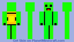 green man Minecraft Skin