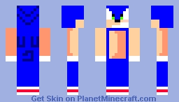 Sonic Minecraft Skin