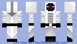 White Cloak 2 Minecraft Skin