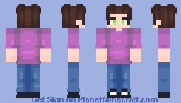 Purple Minecraft Skin