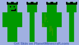 green guy Minecraft Skin
