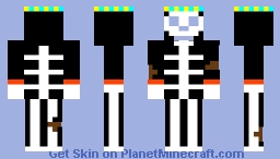 The Skeleton King Minecraft Skin