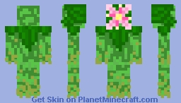 Plant Creature Minecraft Skin
