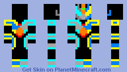 Pyro Paladin Minecraft Skin