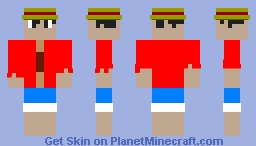 luffy Minecraft Skin