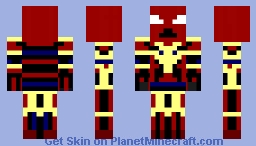 Spider Man Minecraft Skin