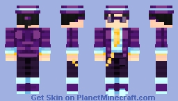 Michaelmcchill Purple Pelicans Minecraft Skin