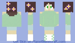 spring outfit Minecraft Skin