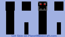 Shadow the creeper Minecraft Skin