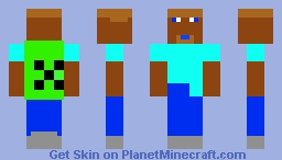 steve with per cape Minecraft Skin