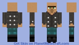 villager in vindicator clothes Minecraft Skin