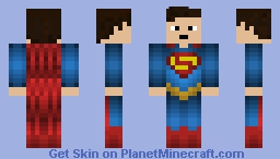 Superman Minecraft Skin