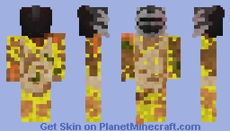 Filth Goblin With Helmet Minecraft Skin