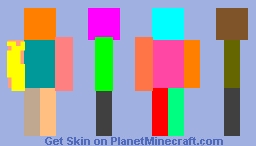 skin random Colors fun Minecraft Skin