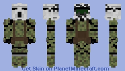 clone trooper Fireball Minecraft Skin