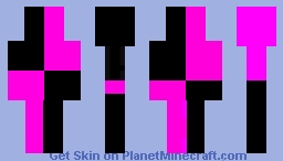 Two Missing Texture Skins in One Minecraft Skin