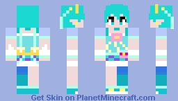 cure milky(star twinkle precure) Minecraft Skin