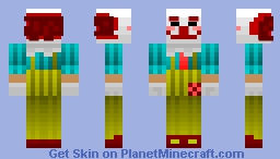 Killer Clown Minecraft Skin