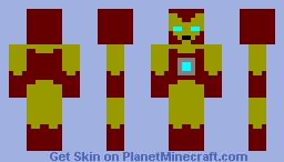Iron man Minecraft Skin