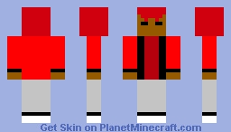 Red McBerger Minecraft Skin