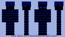 blue Minecraft Skin