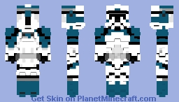 clone trooper 241st Minecraft Skin