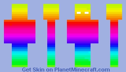 Rainbow Minecraft Skin
