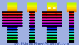 Rainbow Minecraft Skin