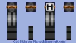 Robed Figure - Black Minecraft Skin